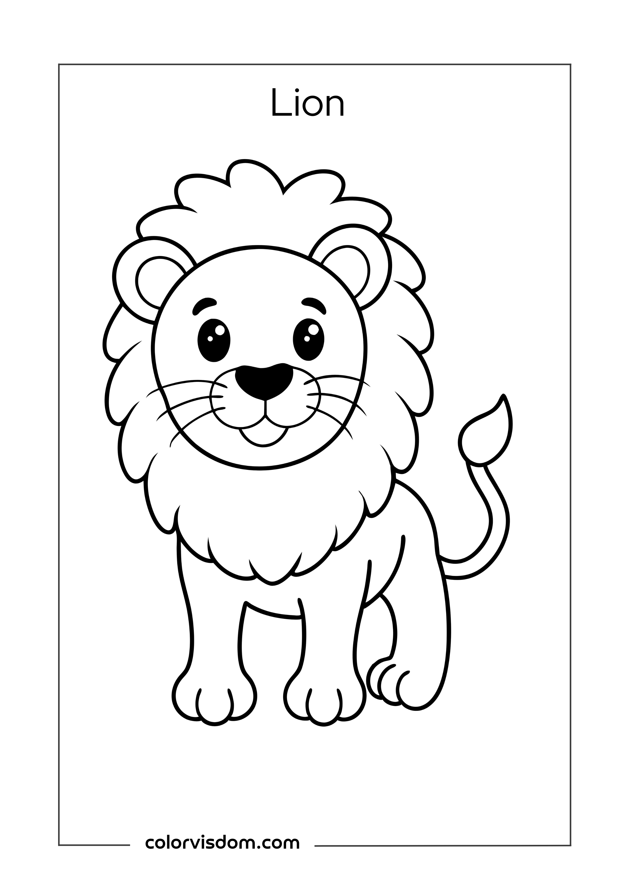 Free Cute Animal Coloring Pages | 100+ Adorable Printables- Colorvisdom