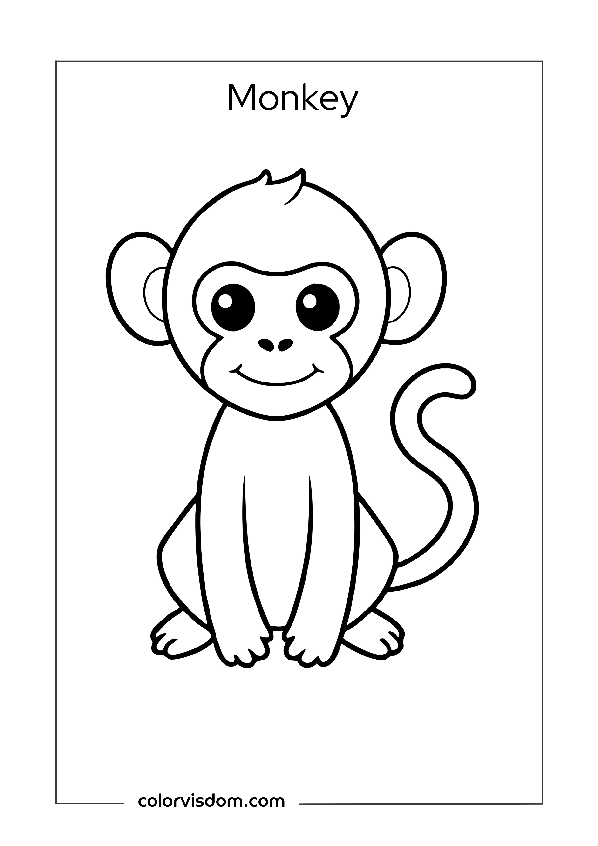 Free Cute Animal Coloring Pages | 100+ Adorable Printables- Colorvisdom