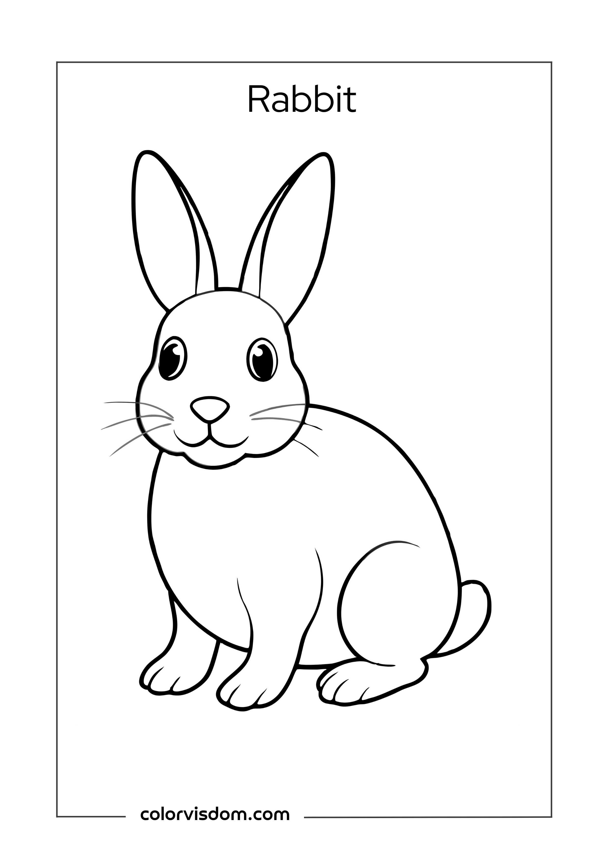 Free Cute Animal Coloring Pages | 100+ Adorable Printables- Colorvisdom