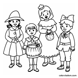 Spooky and Fun Halloween Coloring Pages for Kids