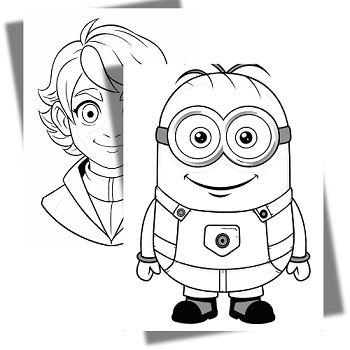 Free printable cartoon coloring pages