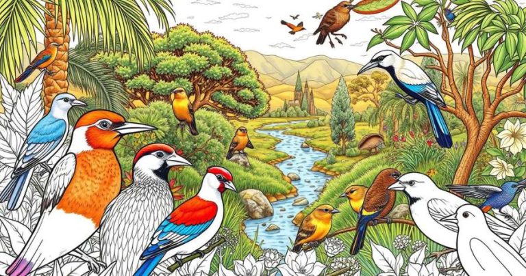 Bird Coloring Pages for Nature Lovers - Free download