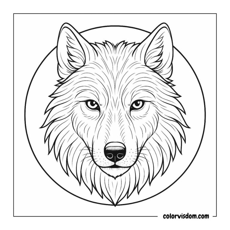 Monochrome Coloring Pages – Free Printable Designs - Colorvisdom