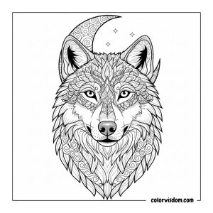 Monochrome Coloring Pages – Free Printable Designs - Colorvisdom