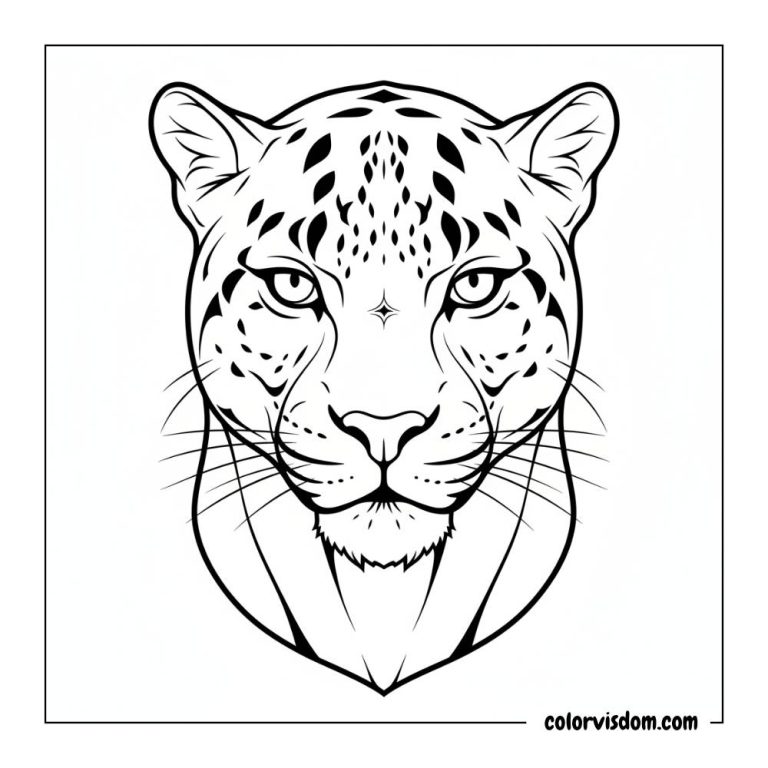 Monochrome Coloring Pages – Free Printable Designs - Colorvisdom
