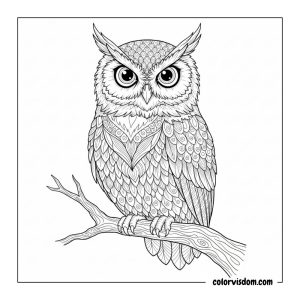 Monochrome Coloring Pages – Free Printable Designs - Colorvisdom