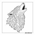 Monochrome Coloring Pages – Free Printable Designs - Colorvisdom