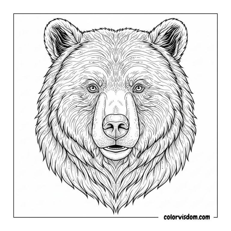 Monochrome Coloring Pages – Free Printable Designs - Colorvisdom