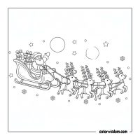 Christmas Coloring Pages for Kids – Fun Holiday Art - Colorvisdom