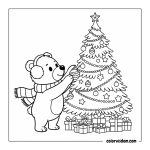 Christmas Coloring Pages for Kids – Fun Holiday Art - Colorvisdom
